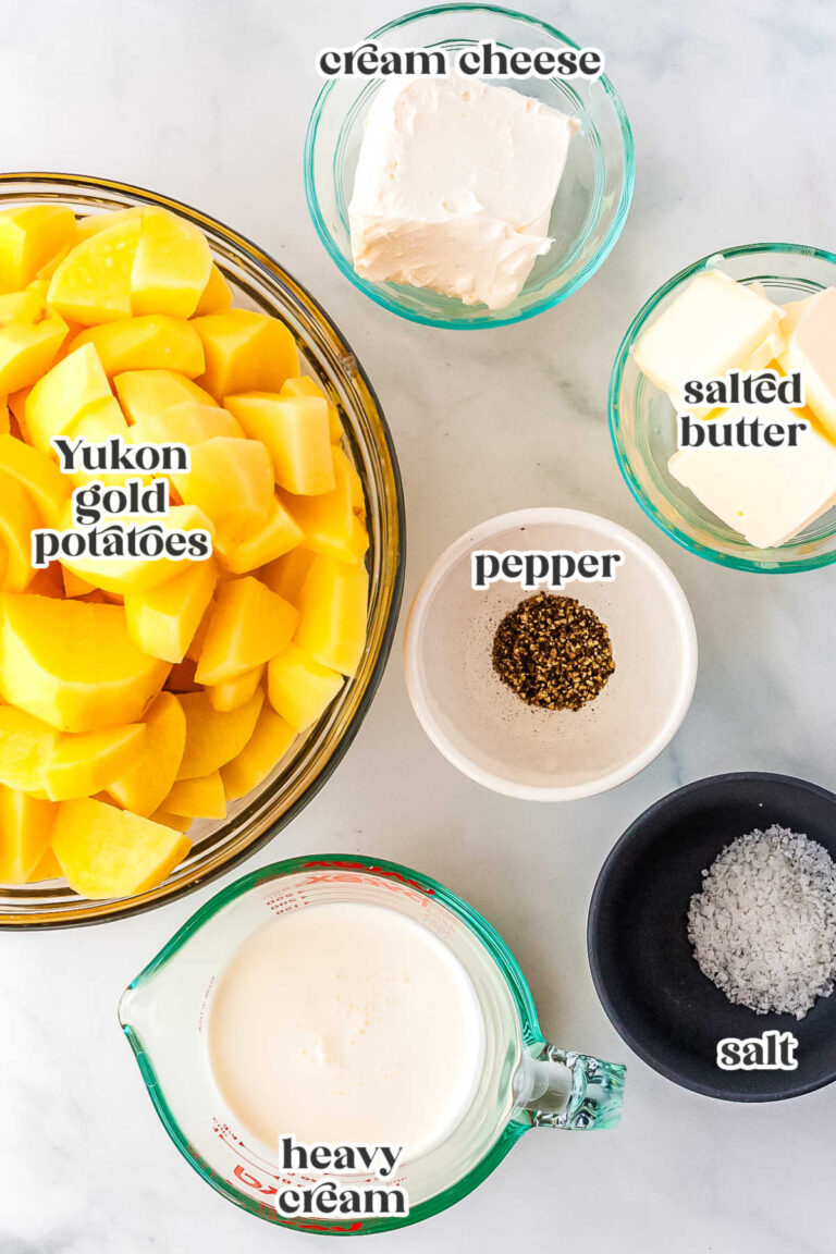 Yukon Gold Mashed Potatoes - The Cozy Fork