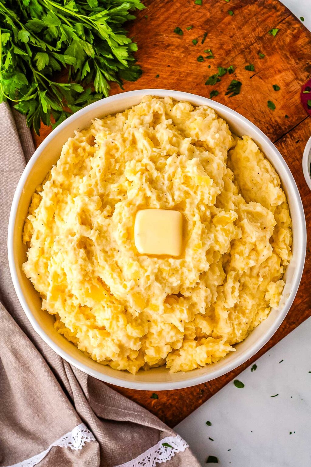 Yukon Gold Mashed Potatoes - The Cozy Fork