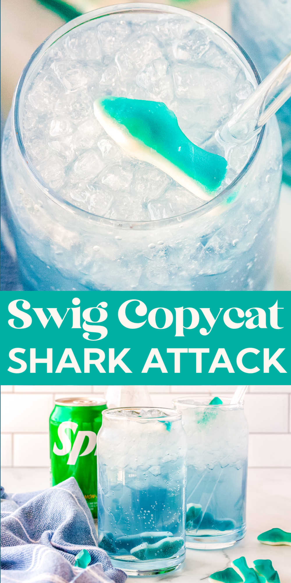 Swig Shark Attack Drink Copycat - The Cozy Fork